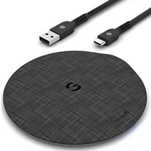 Encased Fast Charge Wireless Charger for LG G7 ThinQ, LG G8 ThinQ, Rapid Quick Charge Qi Pad w/Charging Power Cable (Ac Adapter Sold Separately) Case Friendly Design (LG V40 ThinQ, LG V50, V60)