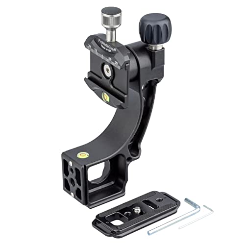 GT2 Tomahawk v2 Gimbal Head Attachment for Ball Head or Panning Bases and Monopods