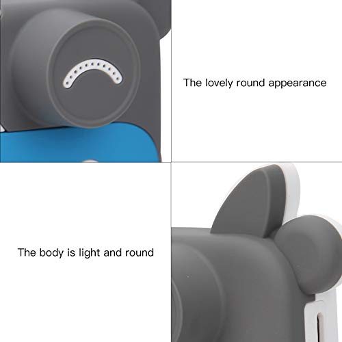 Portable Children Camera, Cute Cow Shape Kids Toy Camera, Support up to 32G Storage Card, with 15 Cartoon Photo Frames, 9 Special Effects