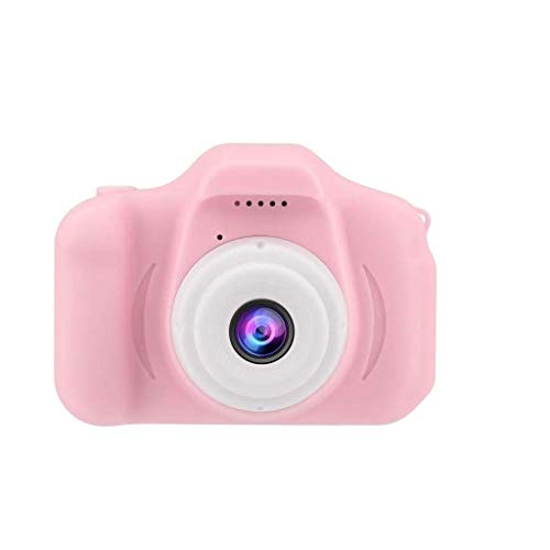 LKYBOA Children's Digital Camera - Kids Digital Camera Childrens Camera, Touch Screen Video Photo Camera for Kids Rechargeable (Color : Pink)