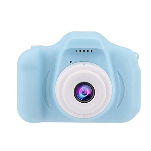 LKYBOA Children's Digital Camera - Kids Digital Camera Childrens Camera, Touch Screen Video Photo Camera for Kids Rechargeable (Color : Blue)