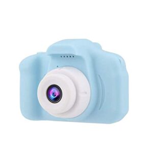 LKYBOA Children's Digital Camera - Kids Digital Camera Childrens Camera, Touch Screen Video Photo Camera for Kids Rechargeable (Color : Blue)