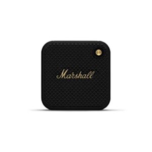 Marshall Willen Portable Bluetooth Speaker - Black & Brass