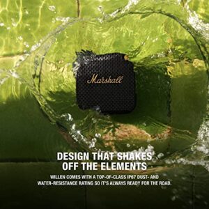 Marshall Willen Portable Bluetooth Speaker - Black & Brass