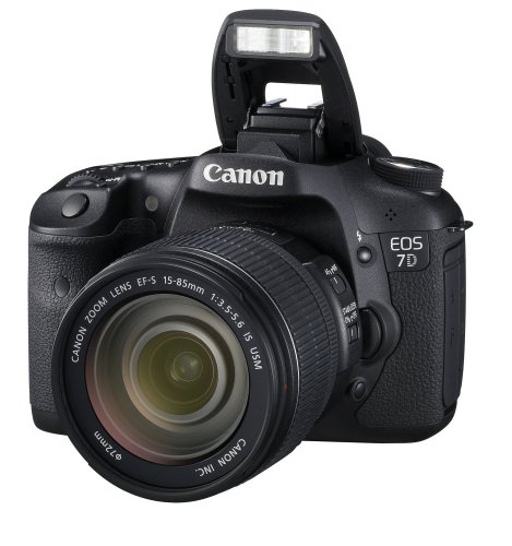 Canon EOS-7D Digital SLR Camera with Canon EF-S 15-85mm f/3.5-5.6 is USM Lens