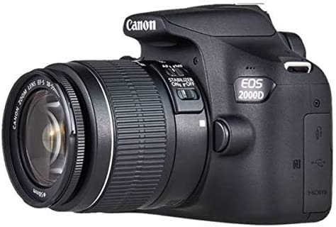 EOS 4000D / T100 Digital Camera with EF-S 18-55mm f/3.5-5.6 III Lens and Basic Accessories Bundle