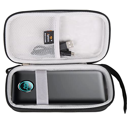 Aproca Hard Storage Travel Case, for Pxwaxpy 30,800mAh / Ekrist 25800mAh / FOCHEW 30,800mAh / mophie 20,000 mAh Portable Charger Power Bank