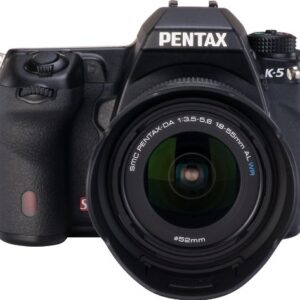 Pentax K-5 16.3 MP Digital SLR with 18-55mm Lens and 3-Inch LCD (Black)