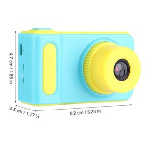 YUANJS Kids Digital Camera,2 Inch 1080P Digital Video Camera Cartoon Toy Camera Children Birthday/Christmas/Children's Day Gift(Blue)