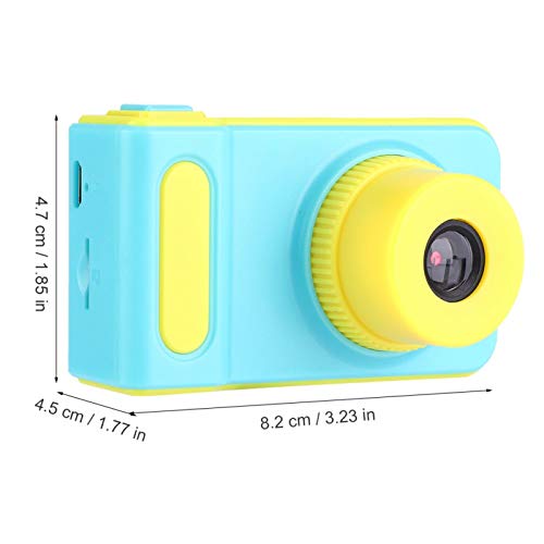 YUANJS Kids Digital Camera,2 Inch 1080P Digital Video Camera Cartoon Toy Camera Children Birthday/Christmas/Children's Day Gift(Blue)