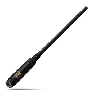 twayrdio dual band vhf uhf ham radio telescopic antenna sma male 42 inch retractable replacement long antenna for walkie talkie yaesu vertex vx-3r vx-132 wounxun kg-uv8d tyt radios