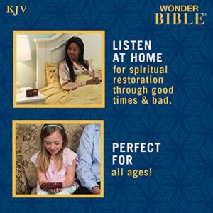 Wonder Bible KJV- The Talking Audio Bible Player (King James Version) New & Old Testament, As Seen On TV