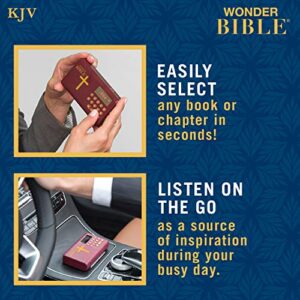 Wonder Bible KJV- The Talking Audio Bible Player (King James Version) New & Old Testament, As Seen On TV