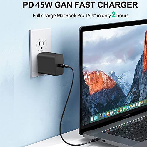 45W USB C Charger Super Fast Charging Block Type C Wall Charger Supports Super Fast Charging 2.0 for Samsung Galaxy S23 Ultra/S23+/S23, S22/S21/S20/Note 20/Note 10, PPS Charger Block (2 Pack)