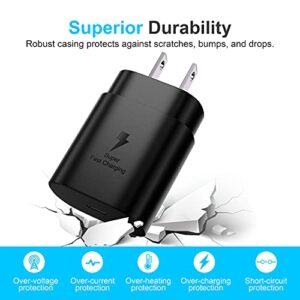 USB C Charger, 25W Type C Fast Wall Charger with PD 3.0, Compact Power Adapter Compatible with Samsung Galaxy S23 Ultra/S23/S23+/S22/S22 Ultra/S22+, S21 Ultra, S20 Ultra/Note 20/Note20 Ultra, Note 10