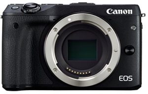 canon eos m3 (black body only) – international version