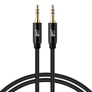 aux cable,shd 3.5mm audio cable aux for car auxiliary audio stereo cable 3.5mm cord premium sound dual shielded with gold plated connectors-3feet