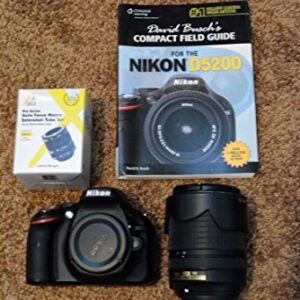 Nikon D5200 24.1 MP DX-Format CMOS Digital SLR Camera with 18-140mm VR NIKKOR Zoom Lens (Discontinued by Manufacturer)