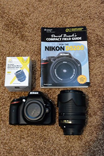 Nikon D5200 24.1 MP DX-Format CMOS Digital SLR Camera with 18-140mm VR NIKKOR Zoom Lens (Discontinued by Manufacturer)