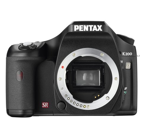 Pentax K200D 10.2MP Digital SLR Camera with Shake Reduction (Body Only)