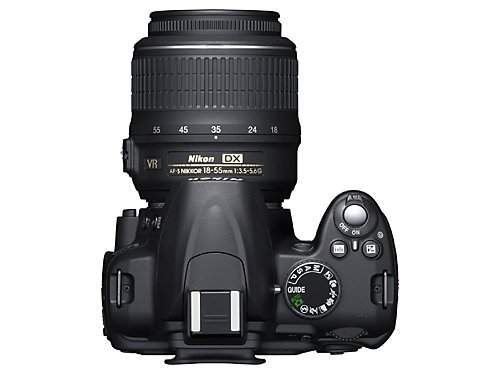 Nikon D3000 10.2MP Digital SLR Camera with 18-55mm f/3.5-5.6G AF-S DX VR Nikkor Zoom Lens (Renewed)