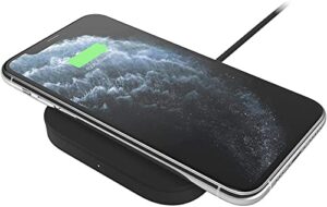 logitech powered 10w wireless charging pad graphite for iphone 12 pro max/12 pro/12/12 mini/se/11 pro max/11 pro/11/xs max/xs/x, samsung galaxy s10/s10e/s10+, google pixel 4/4xl, airpods, and more