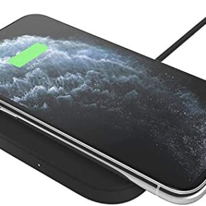 Logitech Powered 10W Wireless Charging Pad Graphite for iPhone 12 Pro Max/12 Pro/12/12 mini/SE/11 Pro Max/11 Pro/11/XS Max/XS/X, Samsung Galaxy S10/S10e/S10+, Google Pixel 4/4XL, Airpods, and More