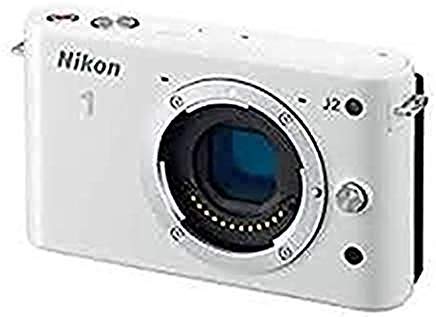 Nikon 1 J2 10.1 MP HD Digital Camera (White) Body Only (Renewed)