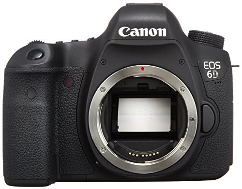 Canon EOS 6D 20.2 MP CMOS Digital SLR Camera with 3.0-Inch LCD (Body Only) - Wi-Fi Enabled - International Version (No Warranty)