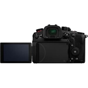 Panasonic Lumix GH6 Mirrorless Camera (DC-GH6BODY) + 4K Monitor + Rode VideoMic + Sony 64GB Tough SD Card + Card Reader + LED Light + Corel Photo Software + Case + Flex Tripod + Hand Strap + More