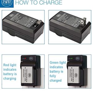 BM Premium NB-10L Battery and Charger Kit for Canon PowerShot SX40 SX50 HS SX60 HS G15 G16 G1 X Digital Camera