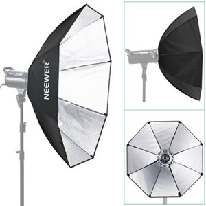 Neewer 24 inches/60 centimeters Octagon Softbox with Bowens Mount Speedring and Bag for Speedlite Studio Flash Monolight,Portrait and Product Photography