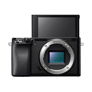 Camera 6100 A6100 Mirrorless Digital Camera Body Digital Camera (Color : Black Body)