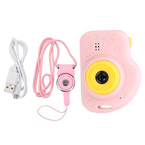 BORDSTRACT Kids Camera, 2‘’ Display Screen 1200W Mini Child Digital Camera Kid Video Photo Playback Camera Toy for Outdoor Play (480p/720p/1080p)