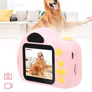 BORDSTRACT Kids Camera, 2‘’ Display Screen 1200W Mini Child Digital Camera Kid Video Photo Playback Camera Toy for Outdoor Play (480p/720p/1080p)