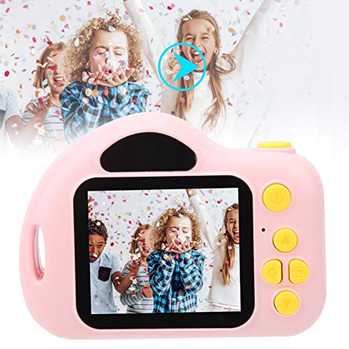 BORDSTRACT Kids Camera, 2‘’ Display Screen 1200W Mini Child Digital Camera Kid Video Photo Playback Camera Toy for Outdoor Play (480p/720p/1080p)