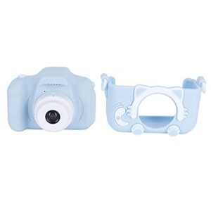 Children Camera, 40MP Cartoon Cat Photograph Camera, Toddler Camera, Multifunction Video Camera, Children Camera, Digital Video Camera, Birthday Gift for Children(Blue)