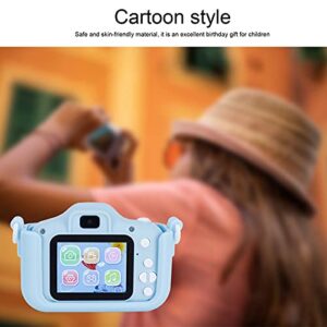 Children Camera, 40MP Cartoon Cat Photograph Camera, Toddler Camera, Multifunction Video Camera, Children Camera, Digital Video Camera, Birthday Gift for Children(Blue)