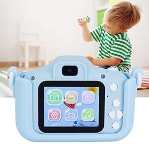 Children Camera, 40MP Cartoon Cat Photograph Camera, Toddler Camera, Multifunction Video Camera, Children Camera, Digital Video Camera, Birthday Gift for Children(Blue)