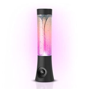 art+sound vortex tornado tws bluetooth speaker, 7 led light show, portable speaker, tornado feature, connect 2 speakers at a time, bass boosted, home and outdoor speaker, rechargeable speaker