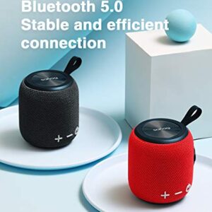 Sanag Portable Bluetooth Speaker, Bluetooth 5.0 Dual Pairing Loud Wireless Mini Speaker,360 HD Surround Sound & Rich Stereo Bass 24H Playtime IP67 Waterproof for Travel Outdoors Home and Party