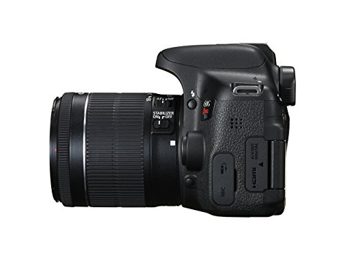 Canon EOS Rebel T6i Digital SLR with EF-S 18-55mm IS STM Lens - Wi-Fi Enabled (Renewed) With 2 Year Warranty