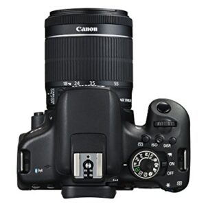 Canon EOS Rebel T6i Digital SLR with EF-S 18-55mm IS STM Lens - Wi-Fi Enabled (Renewed) With 2 Year Warranty