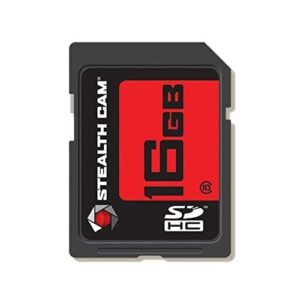 stealth cam 16gb secured digital card, single pack