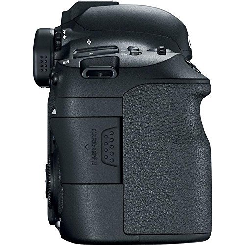 Canon EOS 6D Mark II Wi-Fi Digital SLR Camera Body with BG-E21 Battery Grip (Renewed)