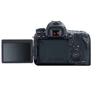 Canon EOS 6D Mark II Wi-Fi Digital SLR Camera Body with BG-E21 Battery Grip (Renewed)