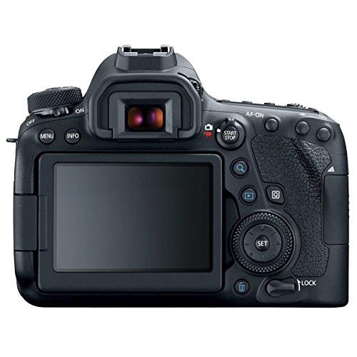 Canon EOS 6D Mark II Wi-Fi Digital SLR Camera Body with BG-E21 Battery Grip (Renewed)