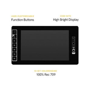 SmallHD 703 Ultrabright On-Camera Monitor with 7-Inch LCD 1920x1080 Display, 2200 Nits Brightness, 3G-SDI/HDMI