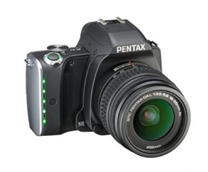 pentax digital slr camera (black) lens kit regular color k-s1