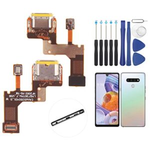 dock connector for lg stylo 6 usb charging port flex cable replacement for lg stylo 6 q730 q730am q730tm q730nm type c charger dock board connector